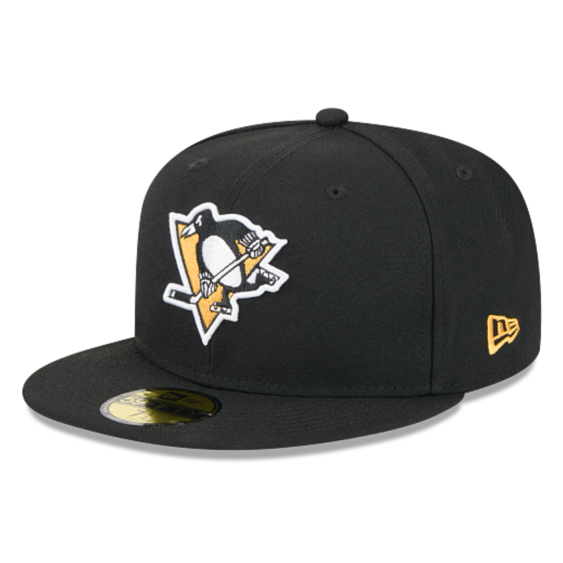 Pittsburgh Penguins NHL 59FIFTY Fitted Primary Logo Hat - Black | SportBuff